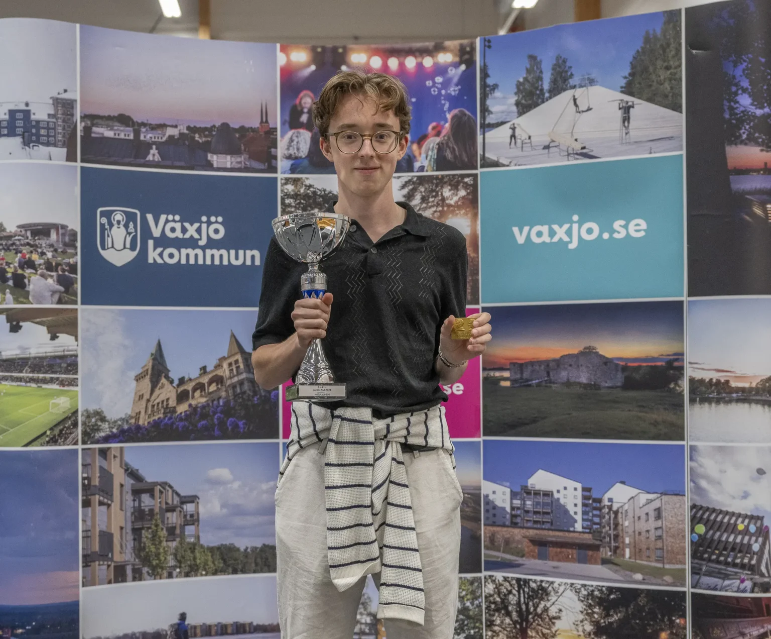 Falkevall vinner Junior-SM - Sveriges Schackförbund